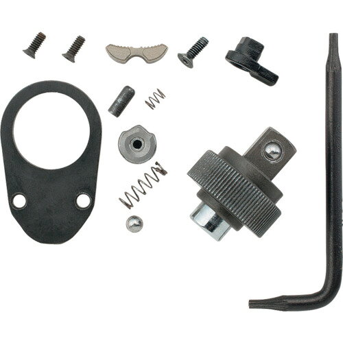 特長:●ネプロス 6.3sq.ラチェットハンドル（NBR290, NBR290L, NBR290S, NBR290F, NBR290FS, NBR290H）のヘッドリペアキットです。●レバーの脱着用のT型トルクスLハンドル（T6）が付属して...