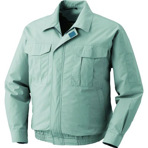 特長:●綿100％なので吸湿性がよく、着心地・肌触りも抜群です。●汗の気化熱を利用した涼しい服です。●専用バッテリーを使用して長時間・高出力の風を送ります。●低ランニングコストです。 用途:●作業用。 仕様:●色：モスグリーン●サイズ：L●...