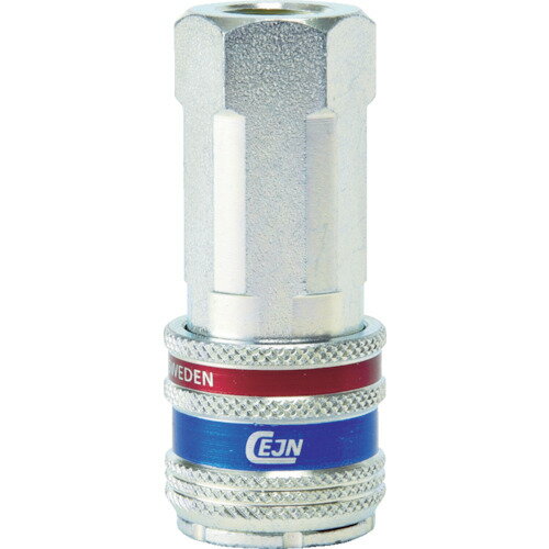 特長:●安全な残圧除去機能により、分離時のホースの反動による事故を防止します。●省エネ、作業効率化に貢献する大流量・低圧力損失設計です。●接続時はワンタッチ、分離時はスリーブを引くだけで自動的に残圧を除去可能な簡単操作です。 仕様:●相手側...