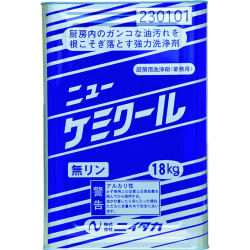 特長:●頑固な油汚れも根こそぎ落とす強力アルカリ洗浄剤です。●汚れに応じて、薄めて使用もできます。●無リン・非劇物で、環境への負荷が少ないのが特長です。 用途:●ガスレンジ・フライヤーなどの洗浄、床の洗浄に。 仕様:●幅(mm)：238●容...