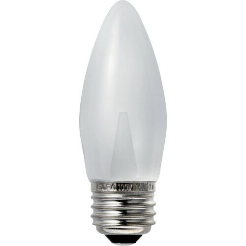 特長:●光源にはLEDを使用していますので、消費電力が少ない省エネタイプです。●シャンデリアの替球に最適です。 仕様:●明るさ(lm)：60●外径(mm)：35●光源色：クリア電球色相当●消費電力(W)：1.4●全長(mm)：98●標準消費...