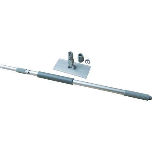 特長:●伸縮自在のハンドルと薄型アルミ合金製ホルダーが日常の清掃作業を安全・快適にします。●ハンドルとホルダーのみのセットです。（クリーニングクロスは別売りです）●ウェットディスポーザブルモップ専用アタッチメントの取り付けもできます。 用途...