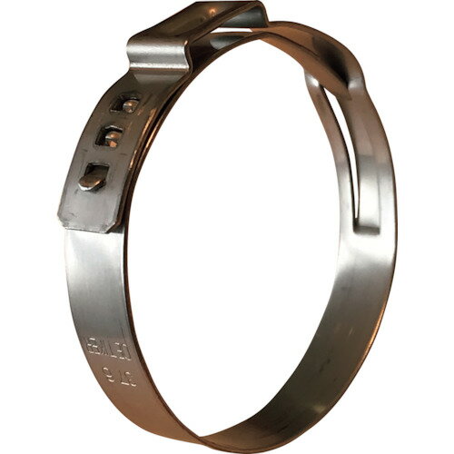 特長:●独自のステップレス構造により締付けの均一性・シール性に優れています。●マニュアルハンドピンサーで手早く簡単に組付けできます。●目視で正常に締まっていることを確認できます。 用途:●エアホース・ゴムホースなど高いシール性が要求される箇...