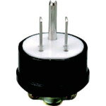 特長:●ROHS指令対応品です。 仕様:●定格：接地2P15A125V●適用電線(mm［［の2乗］］)0.75〜2 材質／仕上:●フェノール樹脂特長:●ROHS指令対応品です。 仕様:●定格：接地2P15A125V●適用電線(mm［［の2乗...