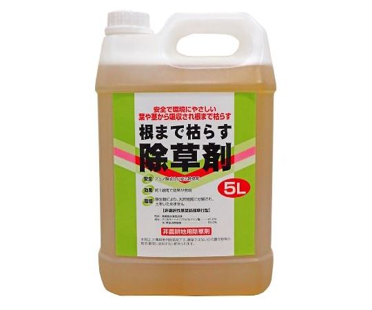 特徴 葉茎から吸収され根まで枯らします 環境にやさしい安心・安全な除草剤仕様 アミノ酸系除草剤 ※この除草剤は農薬として使用することはできません。農作物や樹木・芝・花き等の植物の栽培・管理には使用できません。特徴 葉茎から吸収され根まで枯ら...