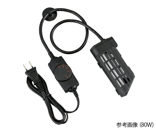 魚を熱から守る安全カバー付ヒーターとコンパクトサーモスタットの一体型温度可変式ヒーターです。 ヒーターは横向き設置に加え、縦向き設置も可能です。ヒーターサイズ（mm）：約53×46×184 適合水槽：水容量約110L以下 制御温度範囲：15...