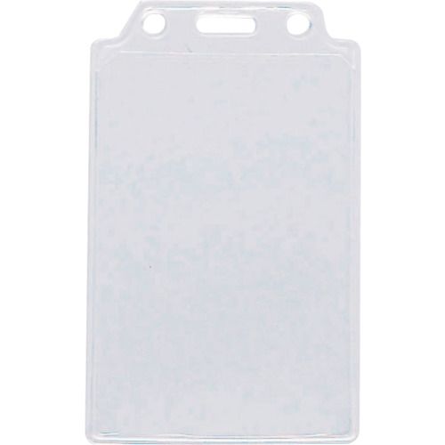 特長:●カードが出し入れしやすい名札ケースです。 用途:●名刺、カードケースに。 仕様:●中紙サイズ(mm)：90×55●縦(mm)：115●横(mm)：65●厚さ(mm)：0.3 仕様2:●縦型 材質／仕上:●ソフトPP特長:●カードが出...