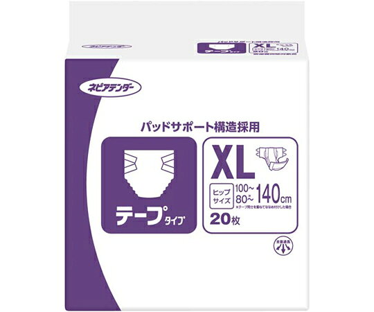 上下に分かれた4本の幅広テープで、からだにそった自然な位置でとめられます。テープとテープを重ねて止められる。ニオイを防ぐ消臭ポリマー配合。吸収体にパッドをズレないようにするパッドサポート機能採用。全面通気性シートを採用し、ムレ・カブレを防ぎ...