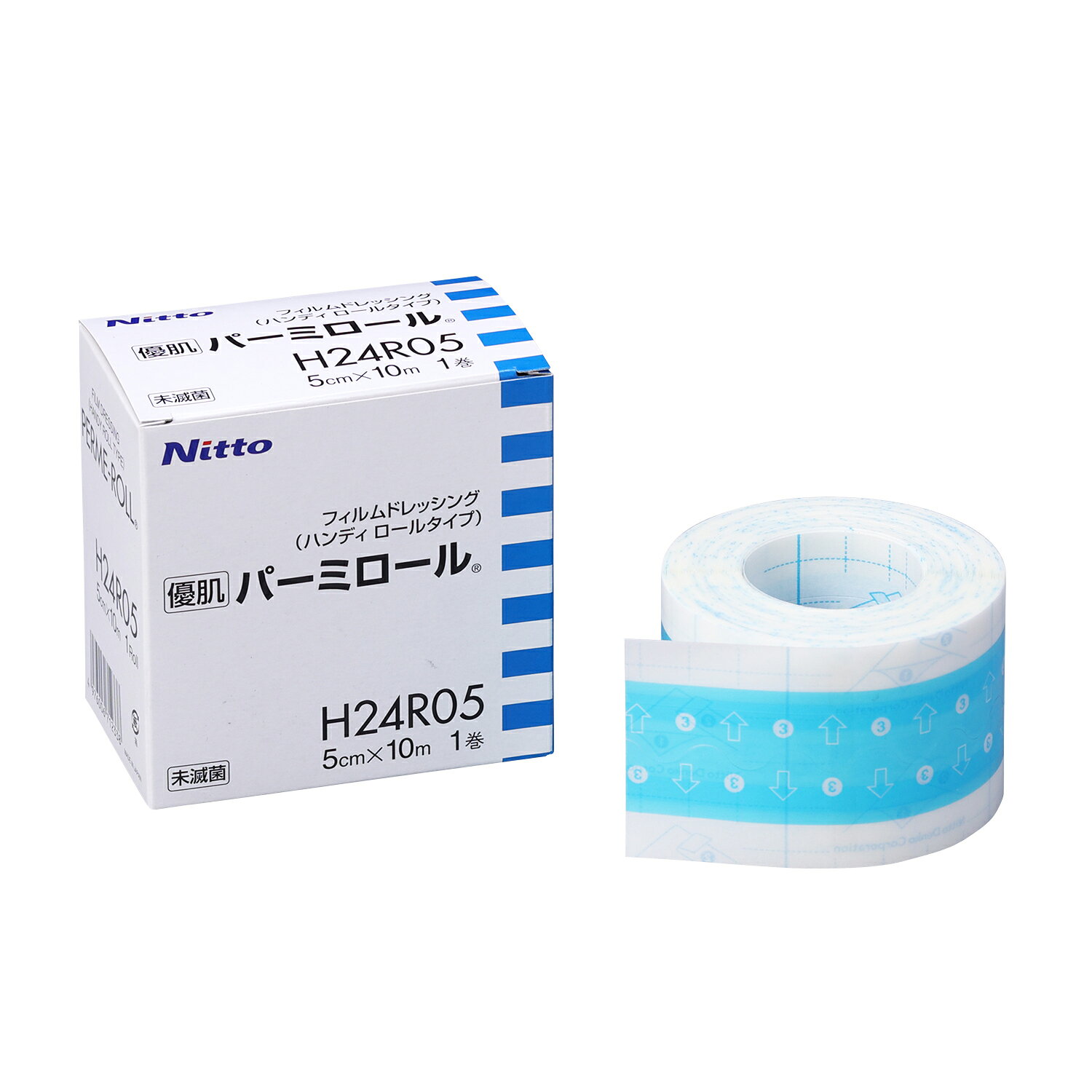 商品説明 ●ムレにくく、皮膚にやさしいロールタイプフィルムドレッシング。●操作性に優れ、手袋をしたまま粘着面に触れずに貼ることができます。 商品スペック ●製品サイズ：5cm×10mカタログコード:24-6805-00マツヨシコード:000...