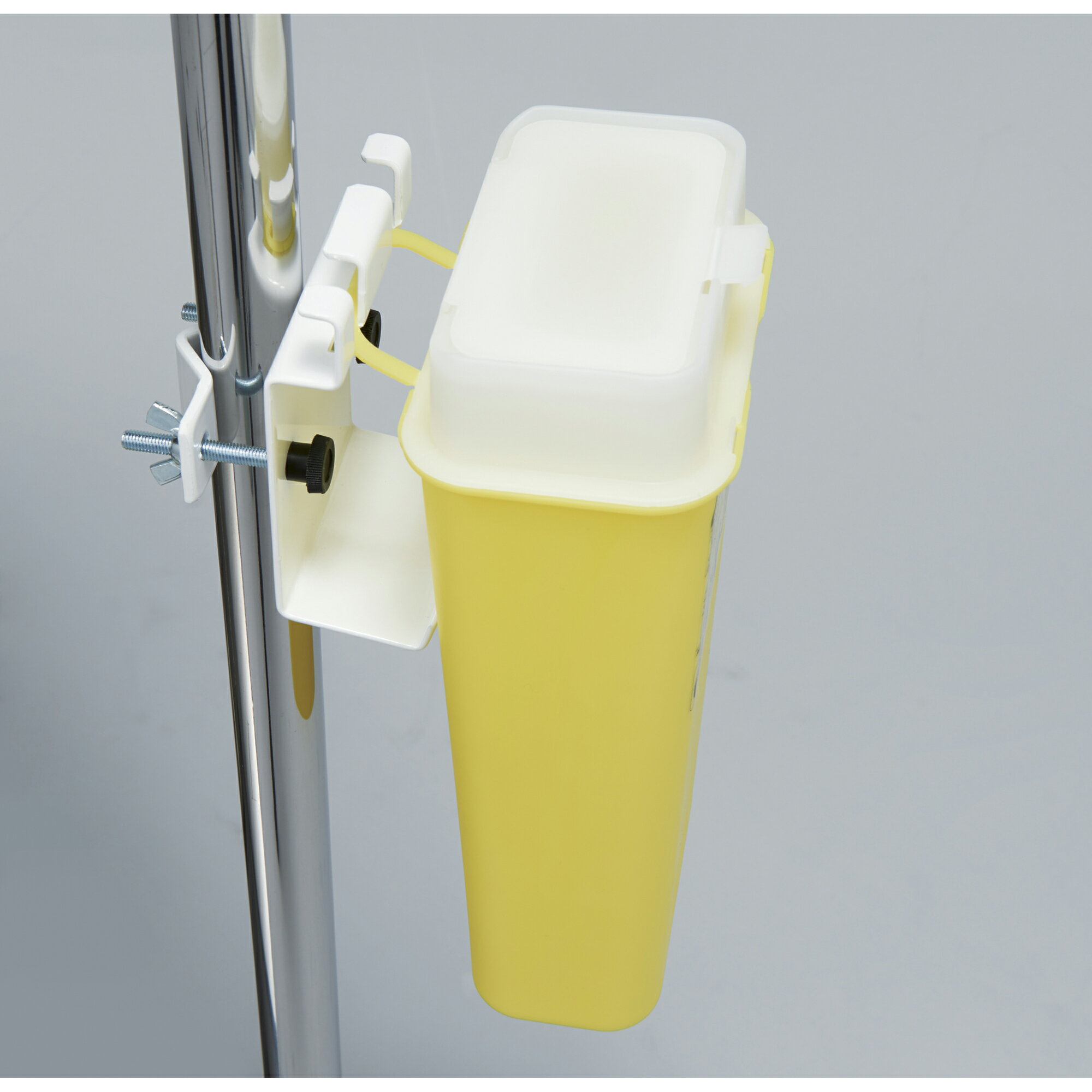 商品説明 ●24-7724-00はリーズナブルな紙製の簡易スタンド。●23-2901-00はスライド固定式。底面にすべり止めシート付。背面にパイプ取付用固定具付。●23-2902-00は2.0L、8.0L専用。スタンド脚部に吸盤付。●23-...