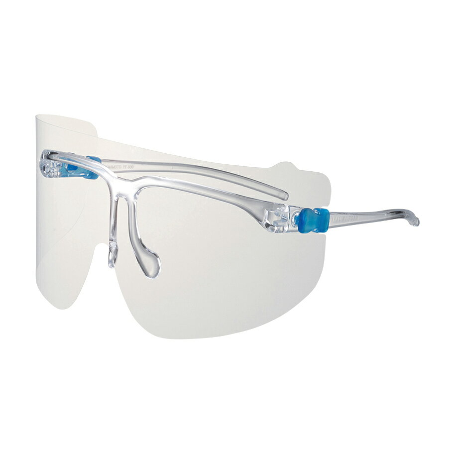 商品説明 ●YF-850L、YF-850Sは光のちらつきや乱反射、眩しさなどを軽減する特殊低反射仕様。●YF-800L、YF-800Sは液体等から眼や顔全体を保護し、高い形状保持率のシールドレンズです。●めがね併用可。●はね上げ機能付き。（...