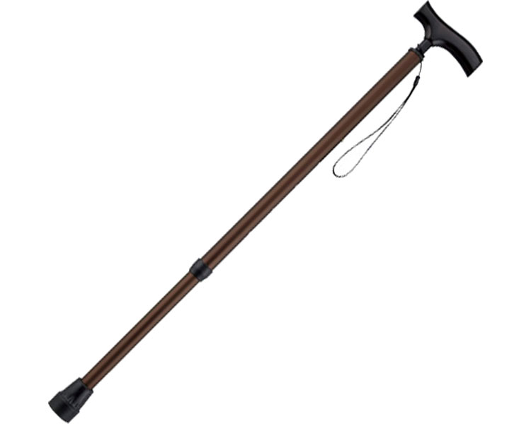 ●サイズ／長さ83〜103cm（5段階） ●重さ／450g ●材質／本体：アルミ、グリップ：木、ストラップ：ナイロン ●付属品／ストラップ、先ゴム ●生産国／中国 ●SGマーク取得商品・スリムネックなので長時間でも疲れにくい！ ・太さ下部2...