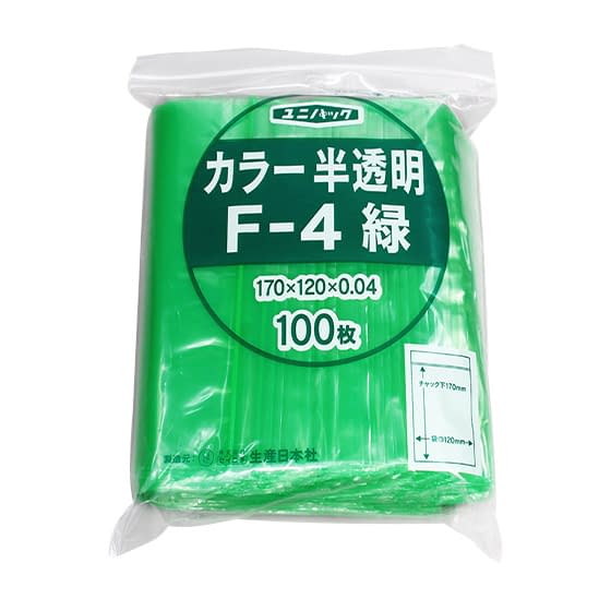 商品説明 ●用途別に色分けでき、便利です。 商品スペック ●チャック下×袋幅×厚み：170×120×0.04mm ●入数：100枚カタログコード:19-7360-0504マツヨシコード:0085552504商品説明 ●用途別に色分けでき、便...