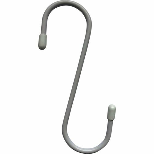 特長:●スチール製S字フックです。 用途:●物の吊り下げ、引っ掛けとして。 仕様:●色：白●使用荷重(kN)：0.15●D(mm)：5●L(mm)：150 仕様2:●粉体塗装 材質／仕上:●スチール●表面処理：粉体塗装特長:●スチール製S字...