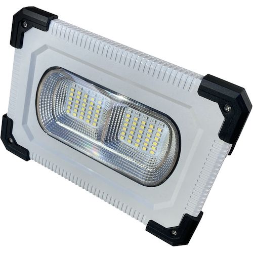特長:●マグネット付きで、壁面へ取付けができるLEDライトです。●防滴仕様（生活防水）でUSBポート付きです。●携帯などの充電が可能です。 用途:●防災用品。 仕様:●明るさ(lm)：2500●点灯時間：強：3.5時間　中：11時間　弱：3...