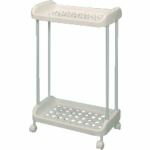 特長:●2段式のバスケットラックです。●別売品のランドリーバスケットに適したサイズで、洗濯物の分別ができます。●キャスター付きなので移動に便利です。 用途:●別売のバスケットを載せて移動に便利な洗濯かごとしてお使いいただけます。 仕様:●耐...