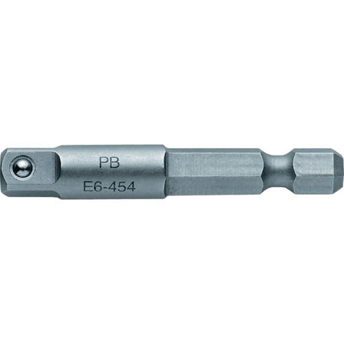特長:●ワンタッチビットロック式の電動ドライバー等で、PBのV6シリーズ（1/4インチsq）のビットソケットを使用する際に最適です。 用途:●電動ドライバー等で、1／4インチSQのソケットを使用する際に。 仕様:●全長(mm)：50●軸径(...