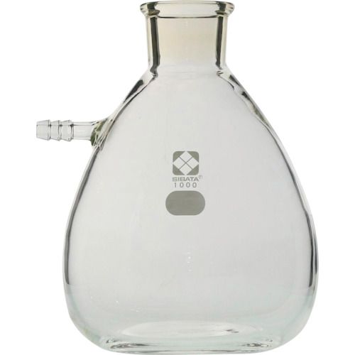 特長:●一般的に使われている吸引用のろ過びんです。 用途:●実験用ガラス器具 仕様:●容量(L)：1●直径(mm)：142●高さ(mm)：195●吸引口外径φ(mm)：10●口内径(mm)：36 材質／仕上:●ほうけい酸ガラス-2特長:●一...