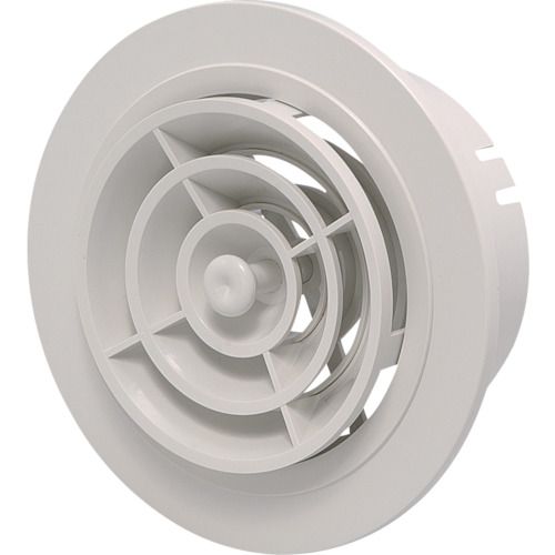 用途:●内壁　換気用レジスター 仕様:●適合パイプ内径(mm)：99●色：シルバー●外径(mm)：100 仕様2:●ベーシックな樹脂製 丸型タイプ●耐候性顔料配合●製品給排気口の開閉はつまみを押すか引くか 材質／仕上:●耐候性ASA樹脂用途...