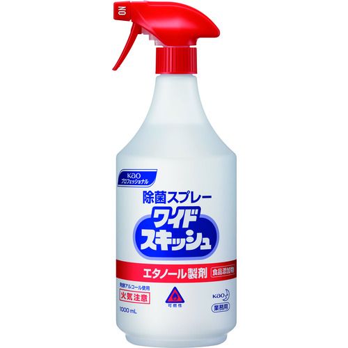 特長:●（非危険物）（食品添加物）エタノールとグリセリン脂肪酸エステルの相乗効果により、優れた除菌力を発揮します。 用途:●飲食店・介護施設・ホテル・旅館の厨房施設に。 仕様2:●ワイドスキッシュ1L 材質／仕上:●エタノール・グリセリン脂...