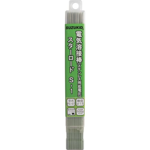 特長:●SUS304／306／314の母材に適用しているライムチタニア系低電圧ステンレス用溶接棒です。 用途:●ステンレスの溶接に。 仕様:●長さ(mm)：230 仕様2:●棒径：1.6φ●内容量：500g特長:●SUS304／306／31...