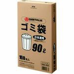 特長:●半透明より中身を見えにくくした白半透明タイプです。●上から1枚ずつ取り出せます。 仕様:●厚さ(mm)：0.05●容量(L)：90●色：白半透明●規格：90L●厚：0．05mm●業務用パック●手触り：ツルツルタイプ●1箱入数：100...
