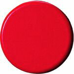 特長:●塗装タイプのお求めやすい両面強力カラーマグネットです。●両面タイプなのでクリップなどをとめられます。●A4コピー用紙約16枚までとまります。 仕様:●色：赤●直径：25mm●1箱入数：10個●厚さ：7mm 仕様2:●直径：25mm●...