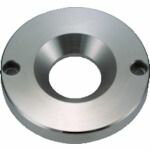 特長:●プラスチック金型用のロケートリングです。●金型と成型機の位置決めの役割をします。●JISタイプスプルーブッシュに取り付けるタイプです。 仕様:●適合ボルト：M6●D(mm)：100●T(mm)：15●t(mm)：6.5●A(mm)：...