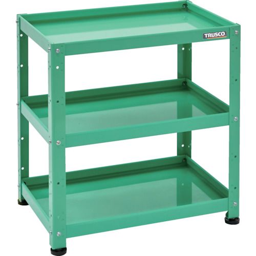 特長:●据え置きがメインの現場向けに車輪の代わりにアジャスターを取り付けました。●アングル支柱に突起を出し、棚板を固定することにより縦横のゆれを軽減します。●棚板は皿型・フラット型の表裏両面使用できます。●棚板の組付けは、内側にフランジ付ナ...