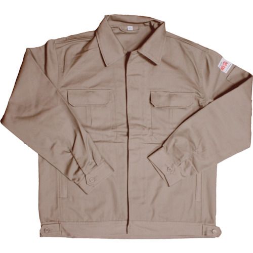 特長:●高い防炎性能を有しています。●洗濯しても防炎効果が持続します。●静電気が発生しにくいです。 用途:●溶接、溶断、火気のある現場に。 仕様:●サイズ：M●タイプ：防炎色：グレー 仕様2:●JIS L 1091 E法（LOI値29.8）...