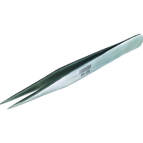 特長:●精密性と剛性をバランスよく兼ね備えた強力型ピンセットのハイブリッドシリーズです。 仕様:●全長(mm)：125●先端幅(mm)：0.6 仕様2:●板厚：2.3mm 材質／仕上:●ステンレス（SUS304）特長:●精密性と剛性をバラン...