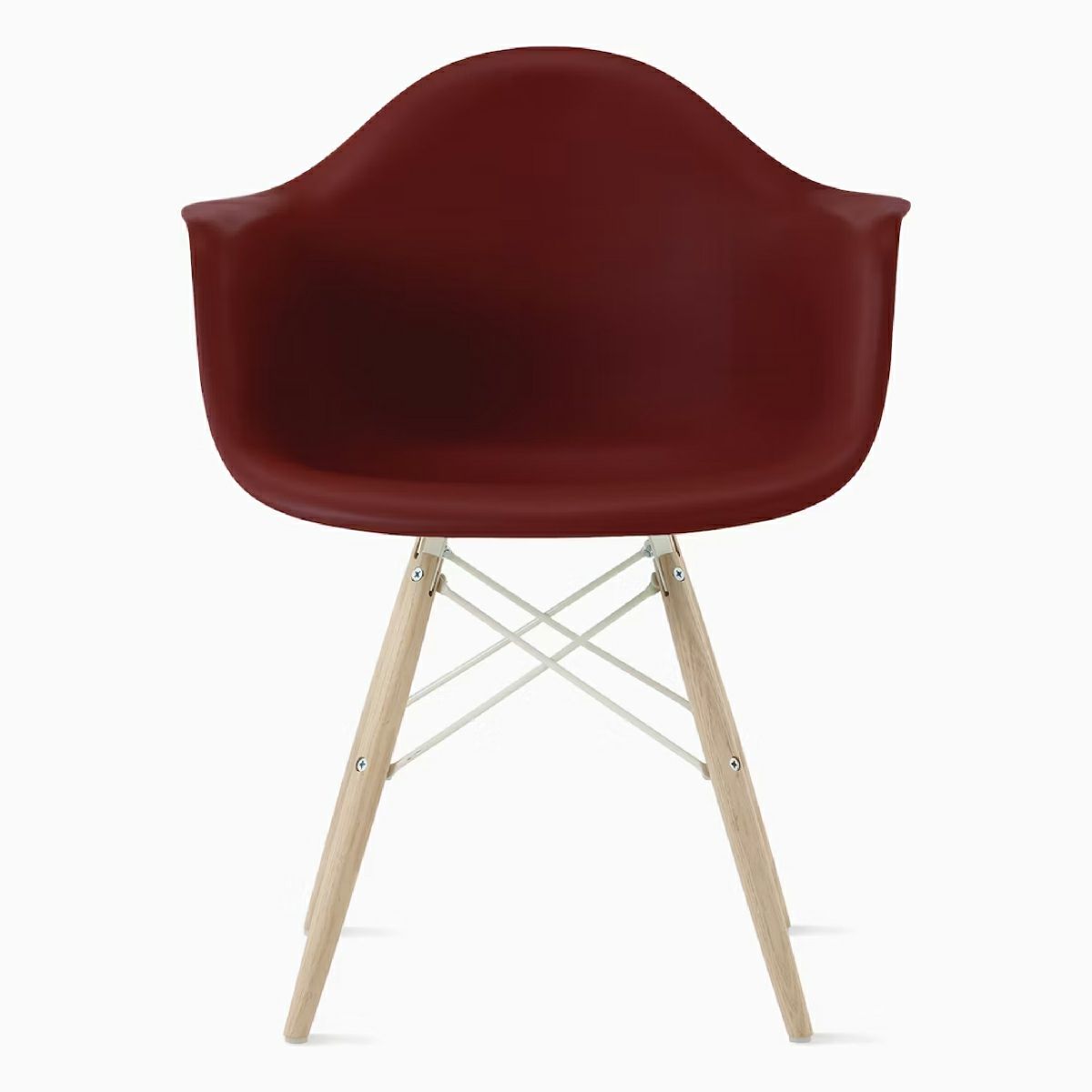 商品スペック サイズ 幅62.5　奥行60.0　高さ81.0cm 座面高:41.5cm 素材 シェル：ポストインダストリアル再生プラスチックまたはリサイクル可能なポリプロピレンを使ったバッチ染色の射出成型シェル ベース：スチール（ホワイト塗...