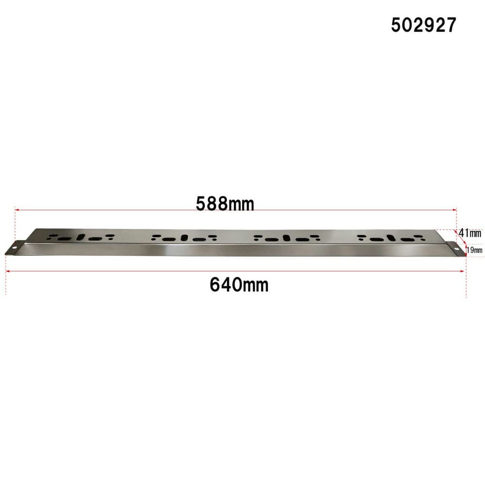 JET製以外のメーカーの車高灯も取付出来ます(一部除く)●寸法(mm) 603X40X20 ●材質 ステンレス ●タイプ 4個付用 ●用途 電装パーツ ※エッジ等に鋭利な部分もございます。手等を怪我されないよう取扱いには十分にご注意下さい。