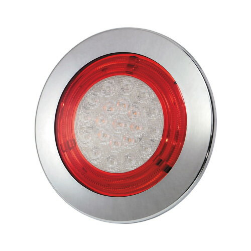 トレーラーテールがLED仕様で新登場●定格電圧(V) 24 ●用途 外装パーツ ●仕様 大型トレーラー用 ●厚さ(mm) 29.5 ●タイプ 大型 ●定格電流(mA) スモール約55mA、ブレーキ約90mA、ウィンカー 約55mA ●直径(...