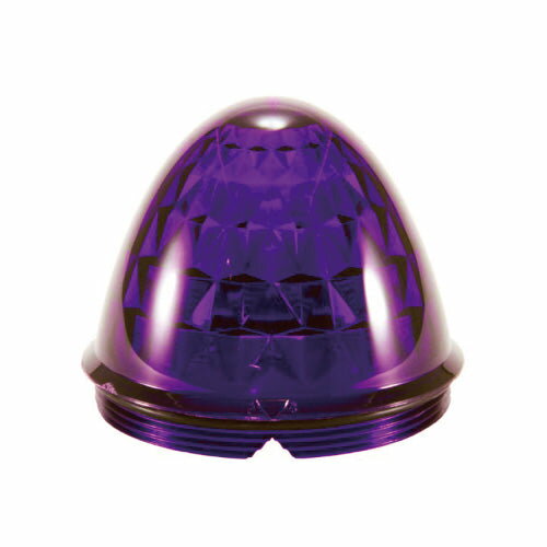 JB製バスマーカーランプ「輝ら」対応の交換用アクセサリーレンズです(電球タイプ、レンズが外れるタイプに限る)特にLEDバルブとの相性を考慮したレンズカットを採用しました。●色 パープル ●材質 PC パッキン付 ※本製品はレンズのみです。※...