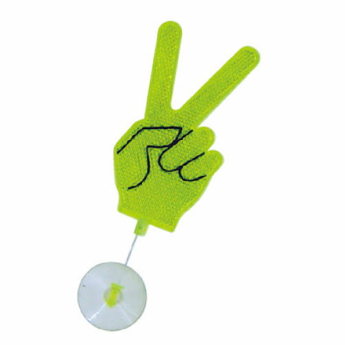 吸盤でガラスにピタリ車の振動で左右にスイングします。●色 グリーン