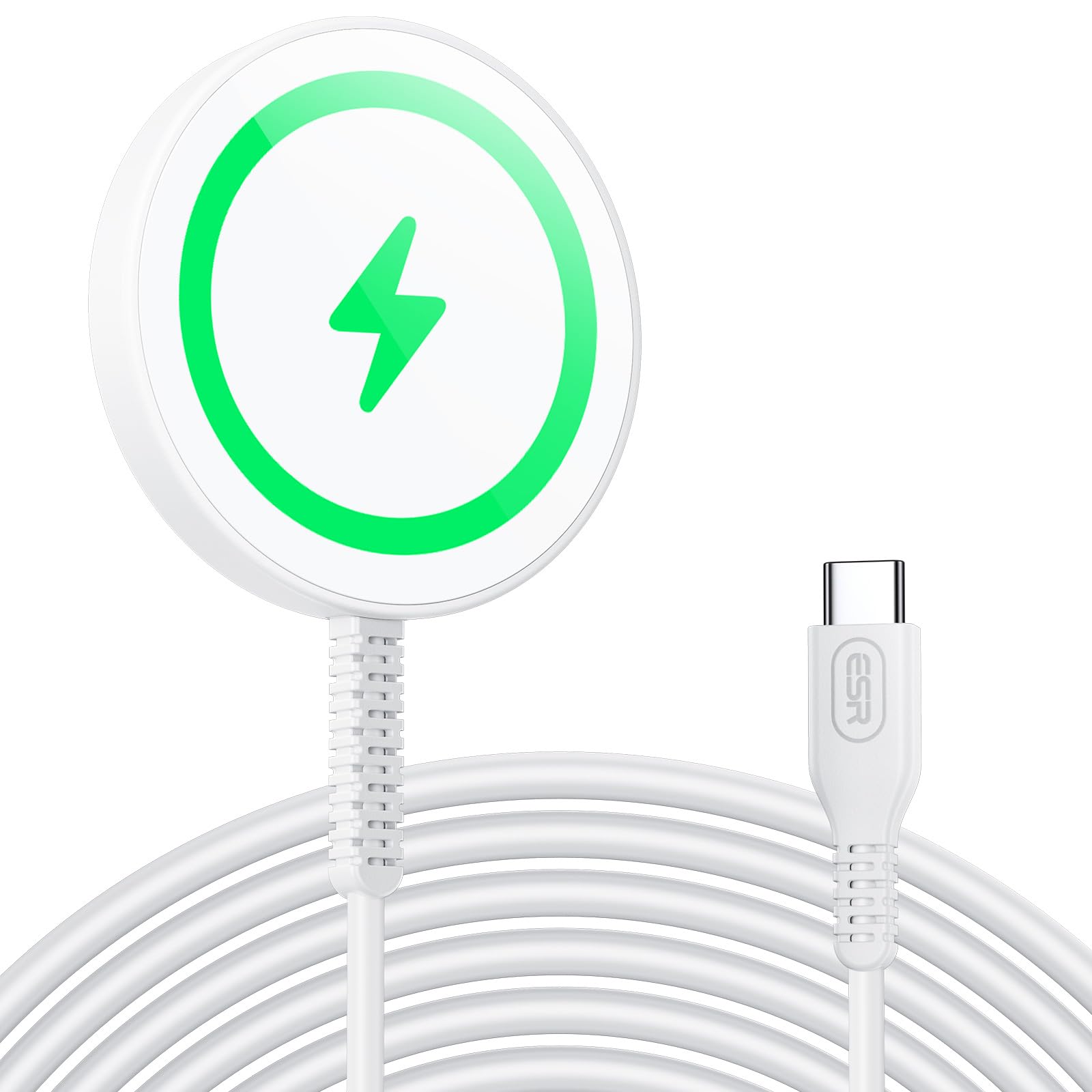 ・【瞬間充電】iPhone 16/15/14/13/12 シリーズに対応し、AirPods 4 with Active Noise Cancellation、すばやくワンタッチでMagSafe ワイヤレス充電。・【瞬時充電】： iPhone...