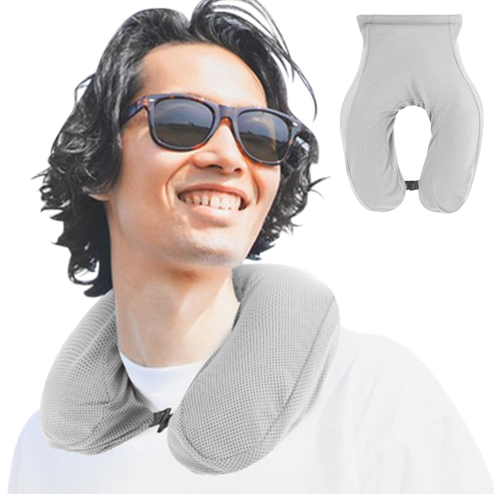 ・ハンズフリーな巻ける氷のうで酷暑対策、氷を入れて首に巻くだけの氷嚢。氷が溶けたらコンビニで補充が可能。・PU素材の内袋と、カバーの二重構造で汗のベタつきを防止。首にしっかりフィット、氷の冷たさが首筋に当たって気持ちいい。・スタンドイン限定...