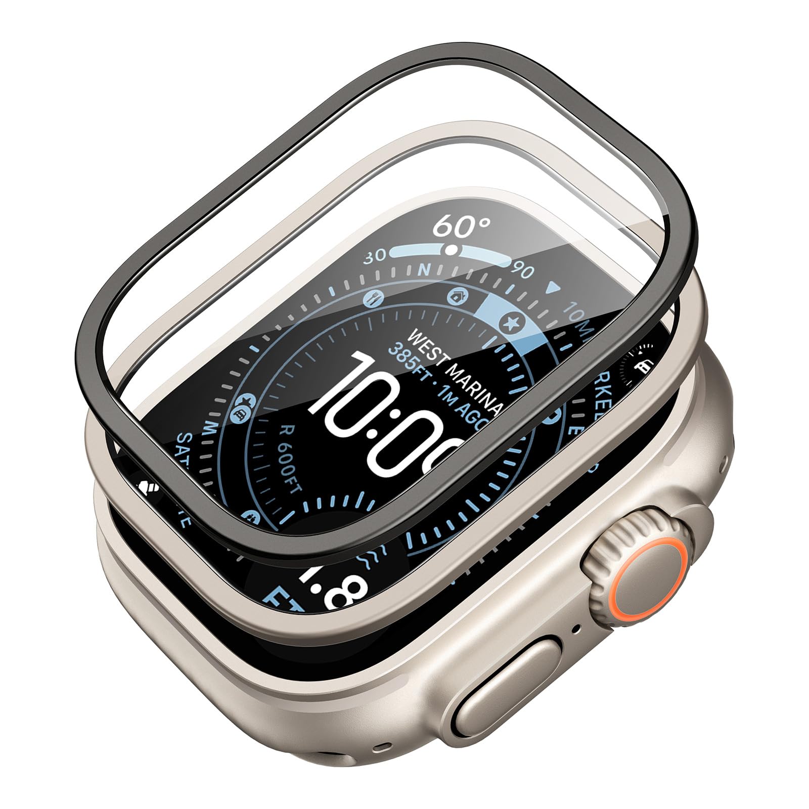 ・【互換性】：Apple Watch Ultra 3/Ultra 2/Ultra（2025/2024/2023/2022年）49mm専用。Apple Watch Series 10/9/8/7/6/5/4/3/2/1やApple Watch...