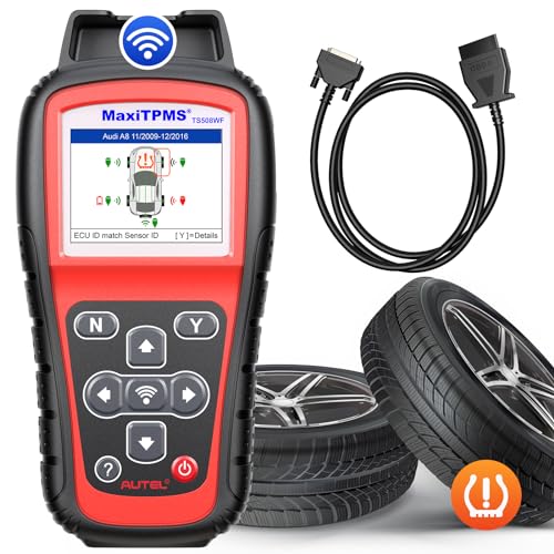 ・[2023年最新のAutel MaxiTPMS TS508WF] TS401/TS408/TS501からアップグレードされた、2023年最新のMaxiTPM TS508WFツールは、メカニック/DIYER向けのより迅速でスマートなTPMS...