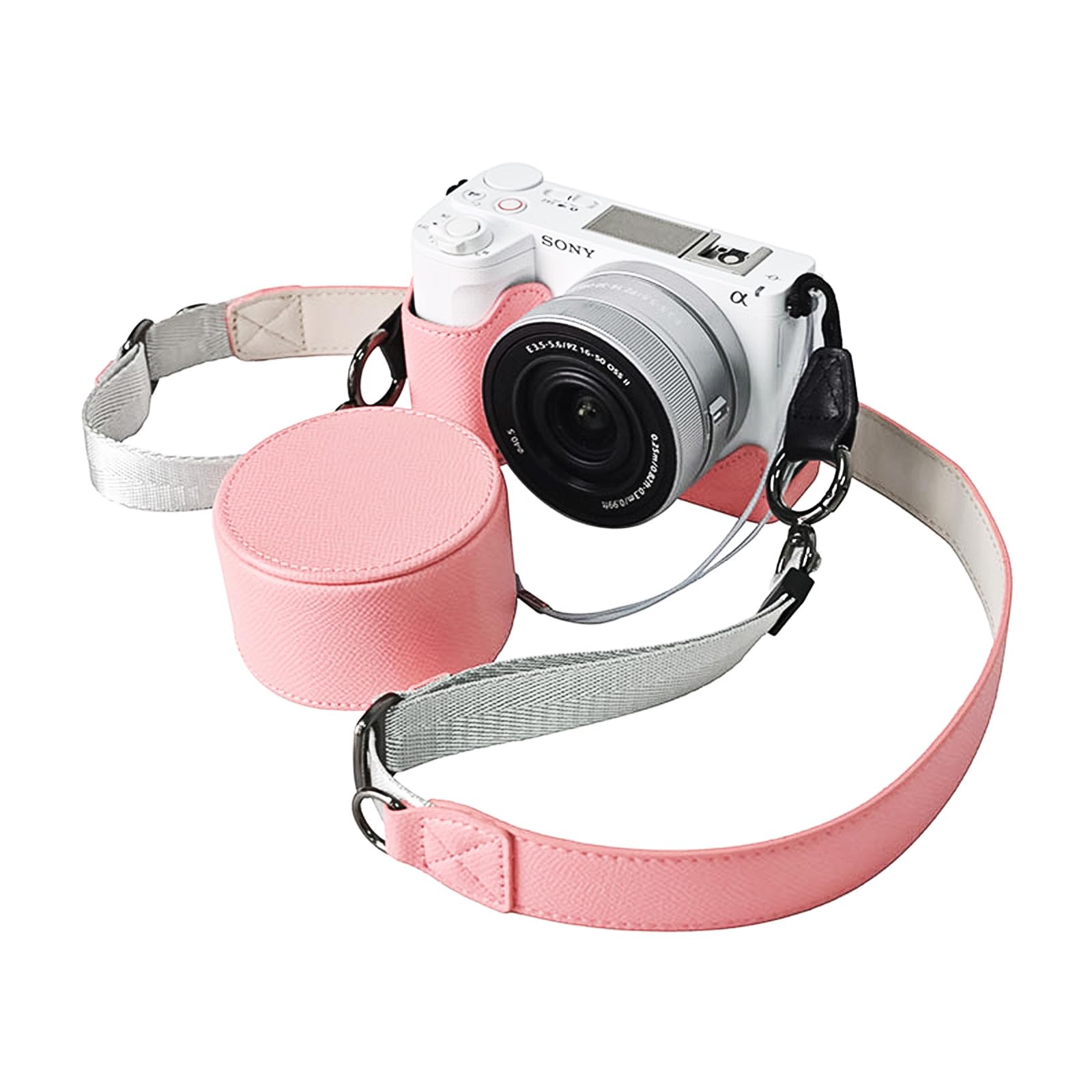 ・対応機種：For SONY ZV-E10II ZV-E10markii ZV-E10M2カメラにジャストフィットするPUレザーカメラアクセサリーセットです。お手持ちのZV-E10II ZV-E10markii ZV-E10M2カメラにフィ...