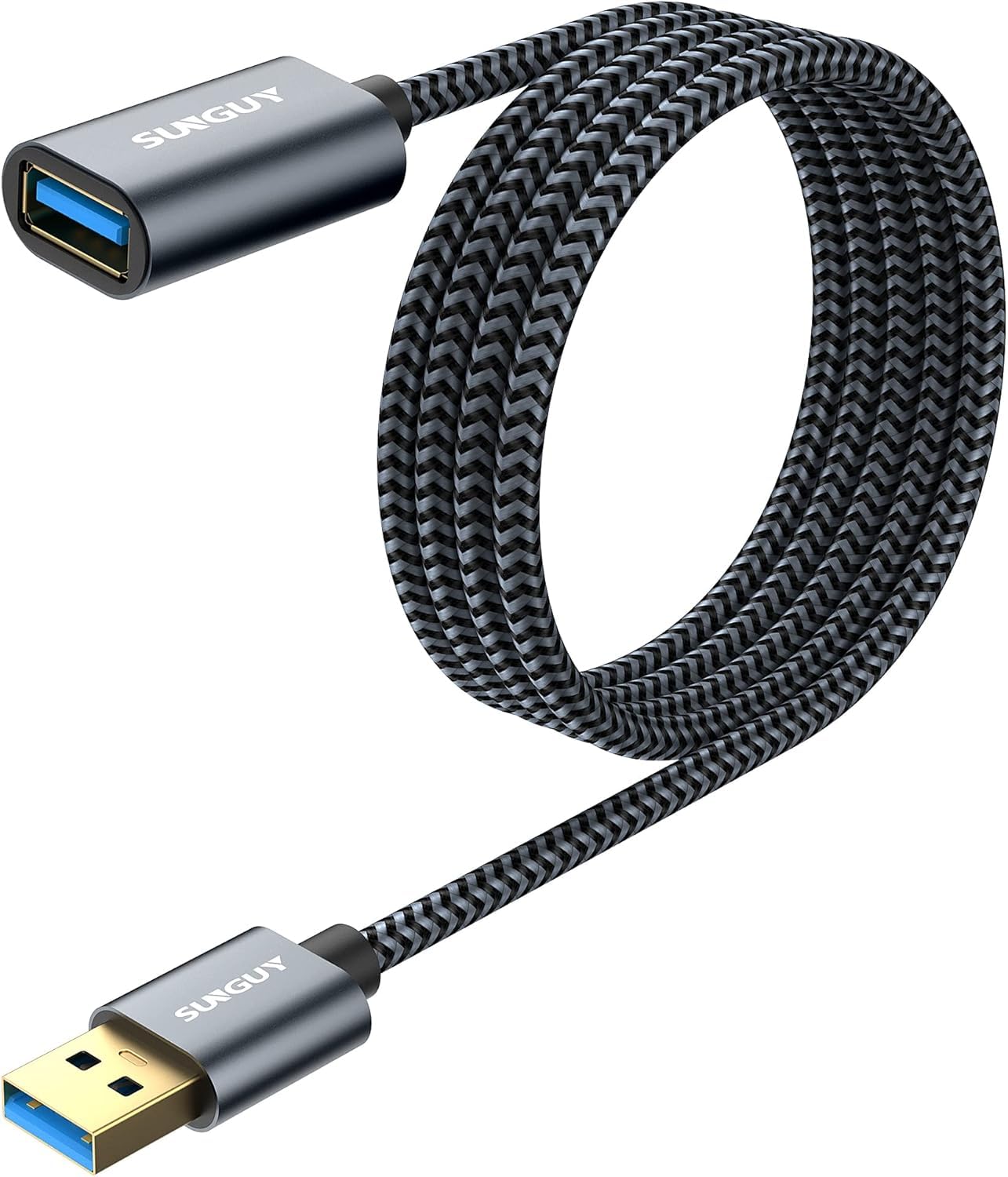 ・【最大5Gbpsの転送速度】SUNGUY USB 3.0延長ケーブルは、最大5Gbpsの高速データ転送に対応しています。1GBの映画を3秒で転送でき、時間を節約できます。また、USB 2.0、USB 1.1、USB 1.0規格との下位互換...
