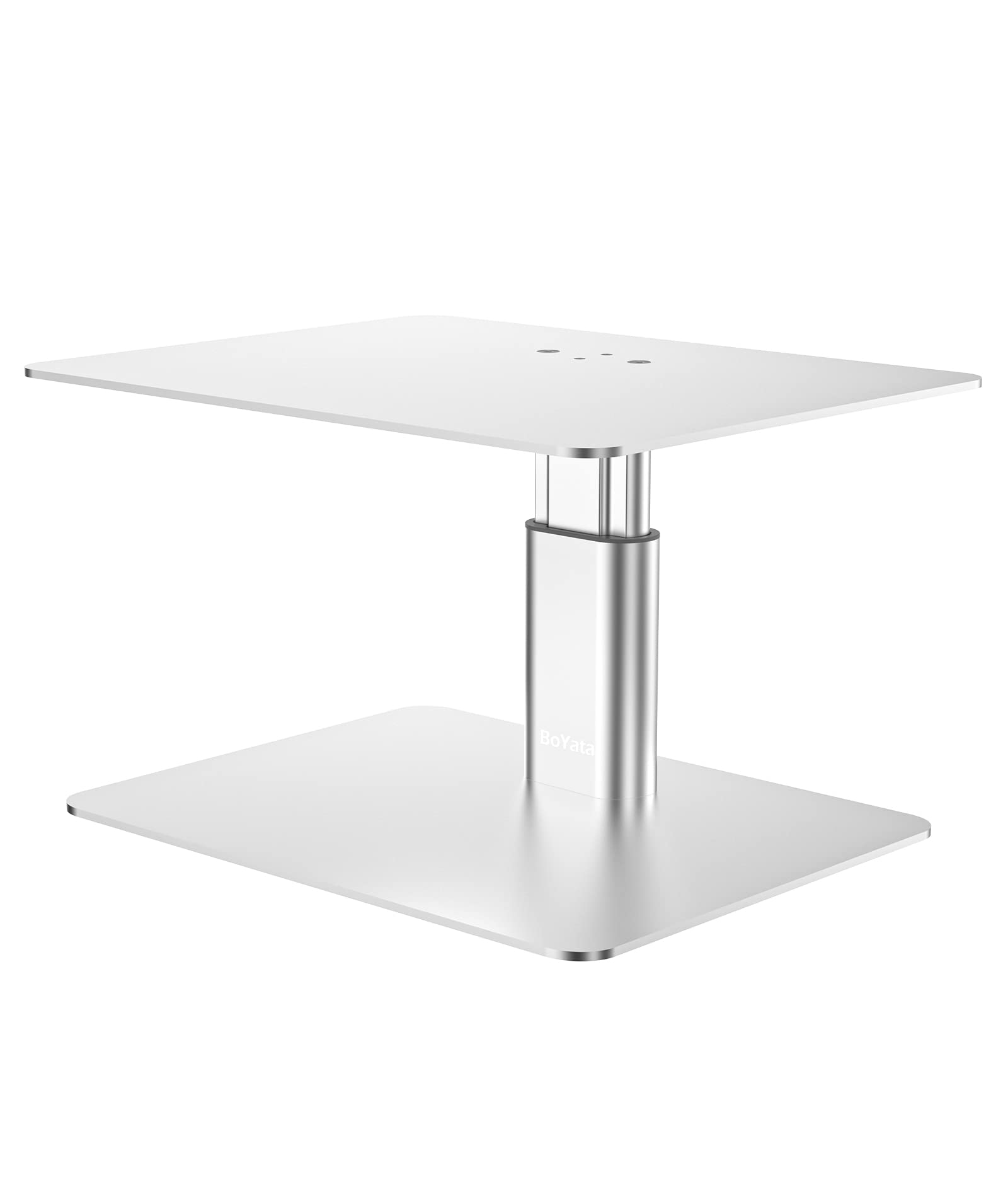 ・【高さ調整●作業効率アップ】モニタースタンドは支柱のネジ一つで高さを11・17cmまで稼働します。お使いの机と椅子の高さにあわせて最適な目線にディスプレイの高さを調整することができます。高さが目線に調節できることにより、姿勢がよくなって腰...