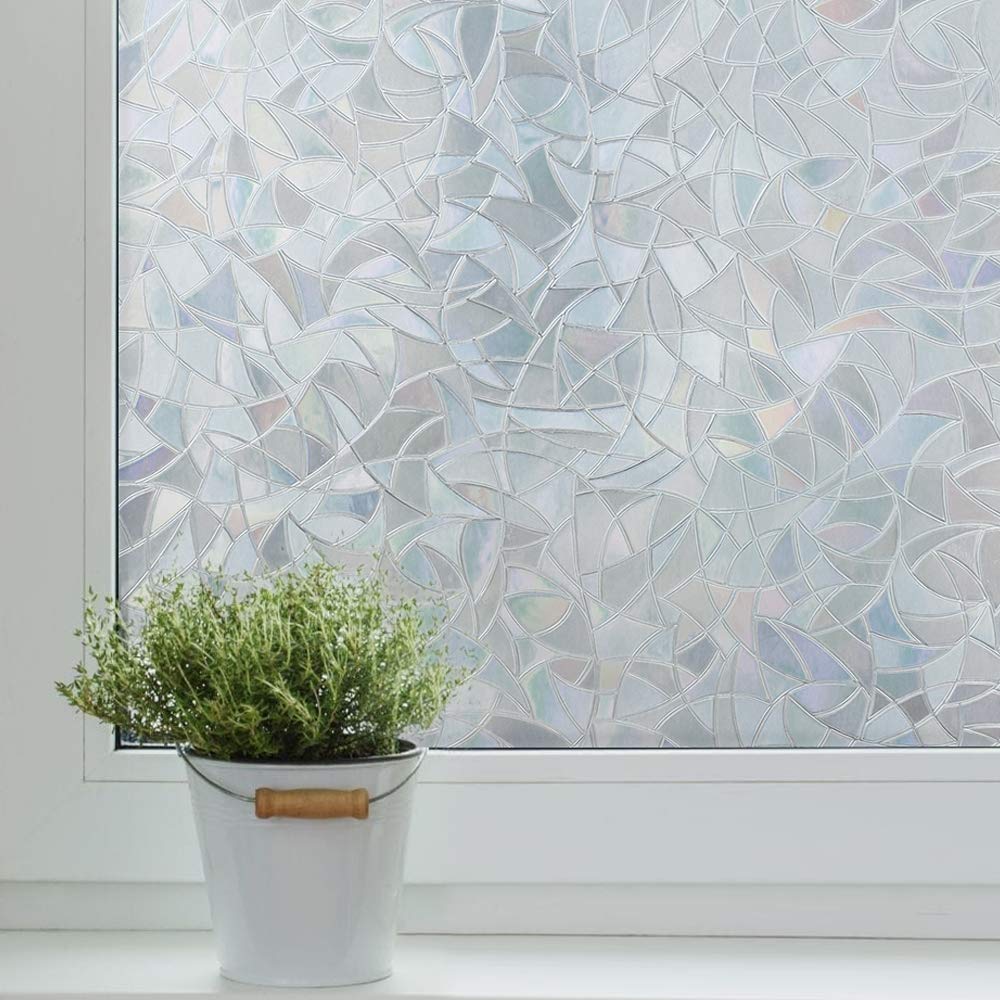 ・目隠し効果・UVカット：日差しやライトの光などのあたる所にはれば、虹色になったりし、可視光を反射して目隠しになったりします。光が強ければ強いほどカラフルになります。また、紫外線UVA 84%・UVB99% 以上カットし、際の家具や床材の劣...