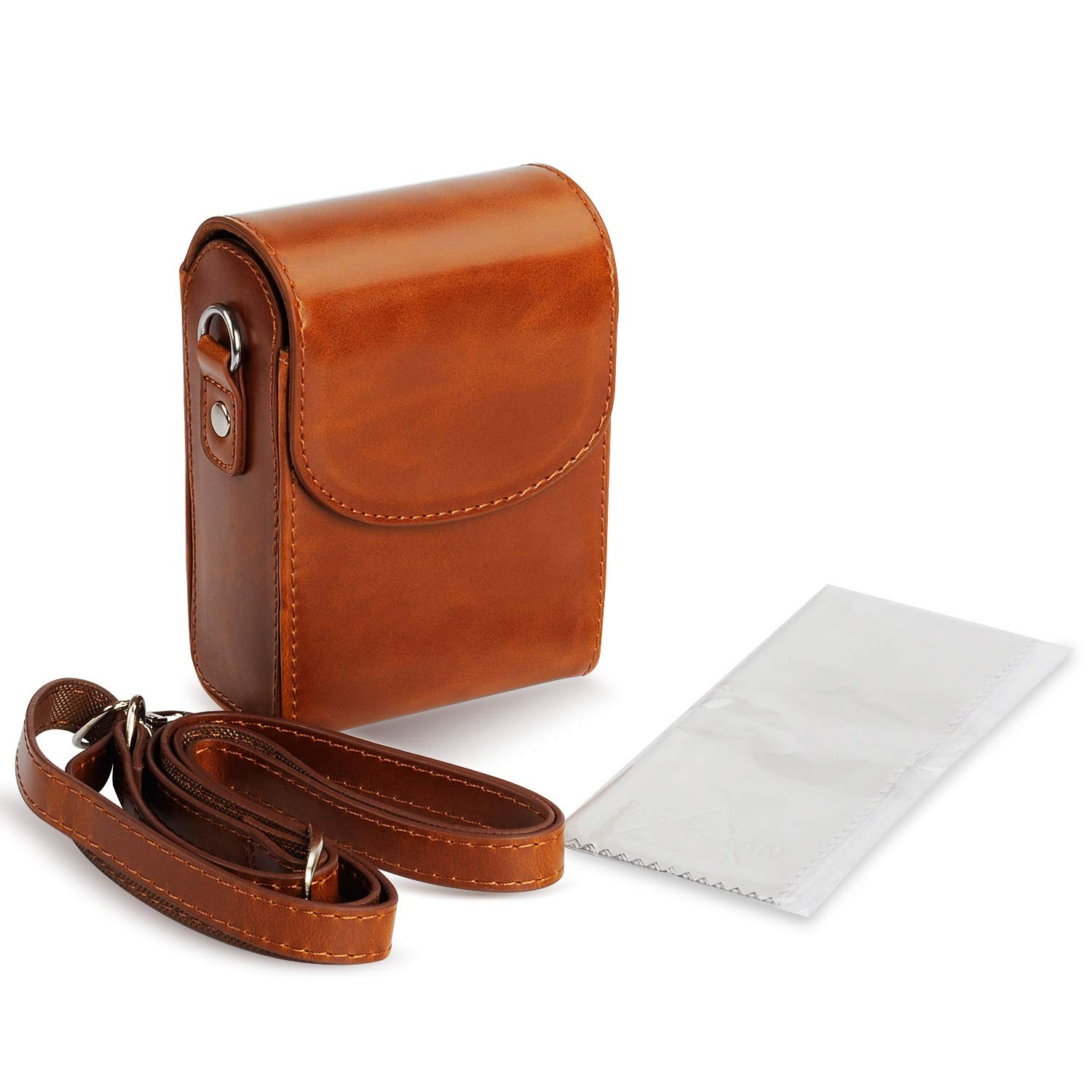 ・【耐久性】高級のPUで作られ、洗練された工夫を重ね、耐久性があるカメラケースです。傷や衝撃からカメラを保護します。・【コンパクト】MOSSLIANのデジカメケースはコンパクトなサイズで、ショルダーストラップ付き、アウトドア旅行に最高です。...