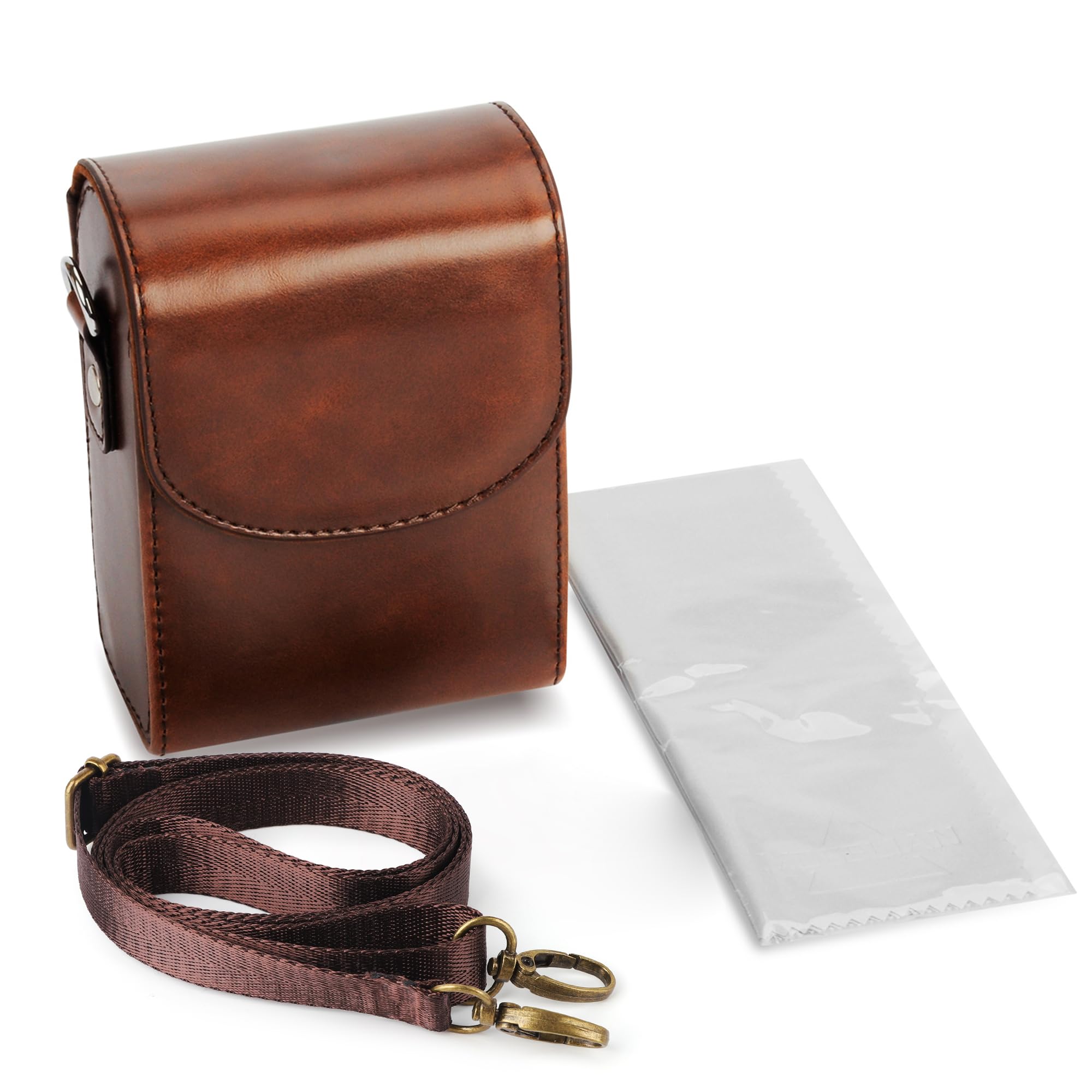 ・【耐久性】高級のPUで作られ、洗練された工夫を重ね、耐久性があるカメラケースです。傷や衝撃からカメラを保護します。・【コンパクト】MOSSLIANのデジカメケースはコンパクトなサイズで、ショルダーストラップ付き、アウトドア旅行に最高です。...