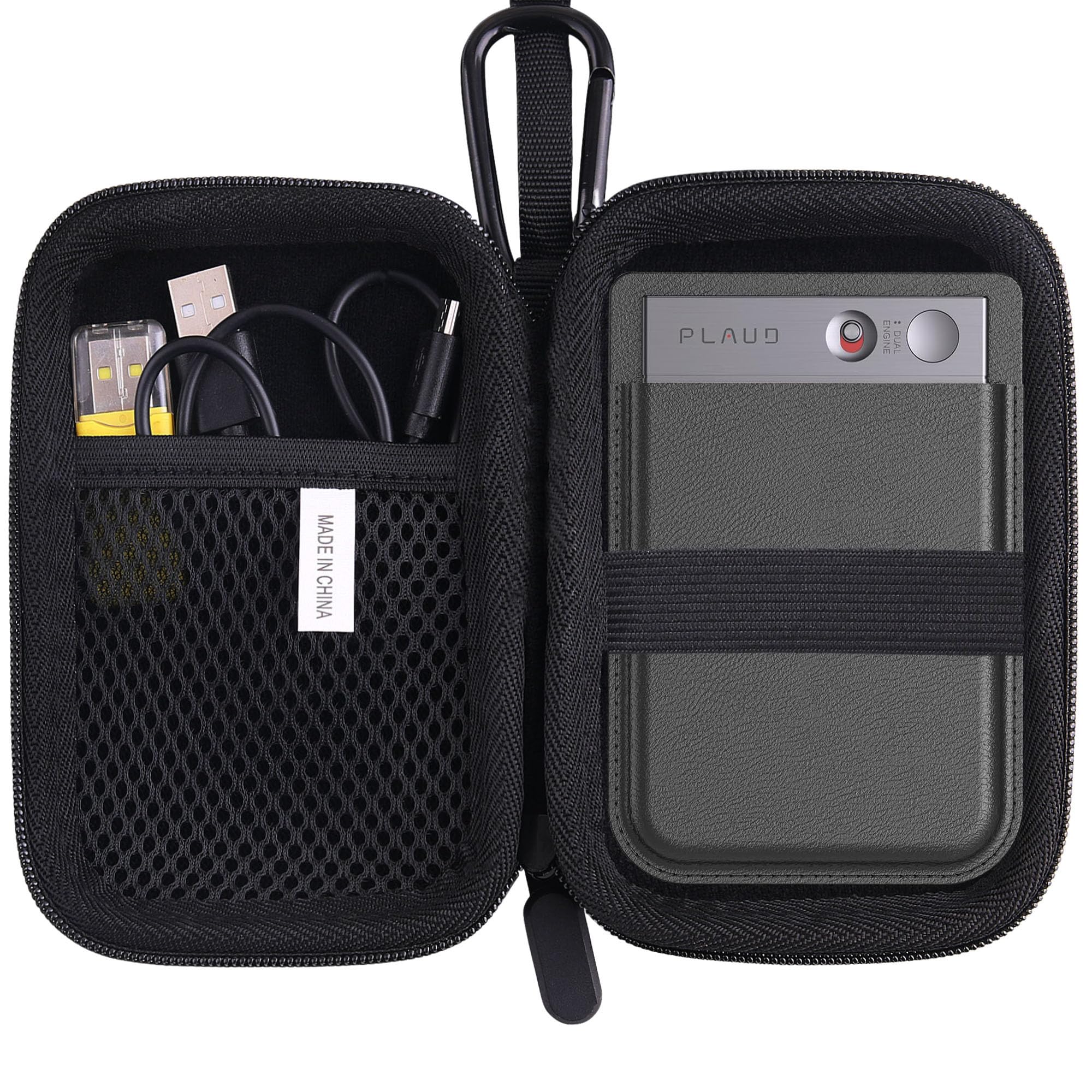 ・WAIYUJP収納ケース互換のNOTE PRO AI/PLAUD NOTE AI/Notta Memo AI ボイスレコーダー GPT-4o 保護 キャリング 収納ケース・材質：耐久性のある高級ハードEVA素材、優れた肌触り、中身の柔らか...