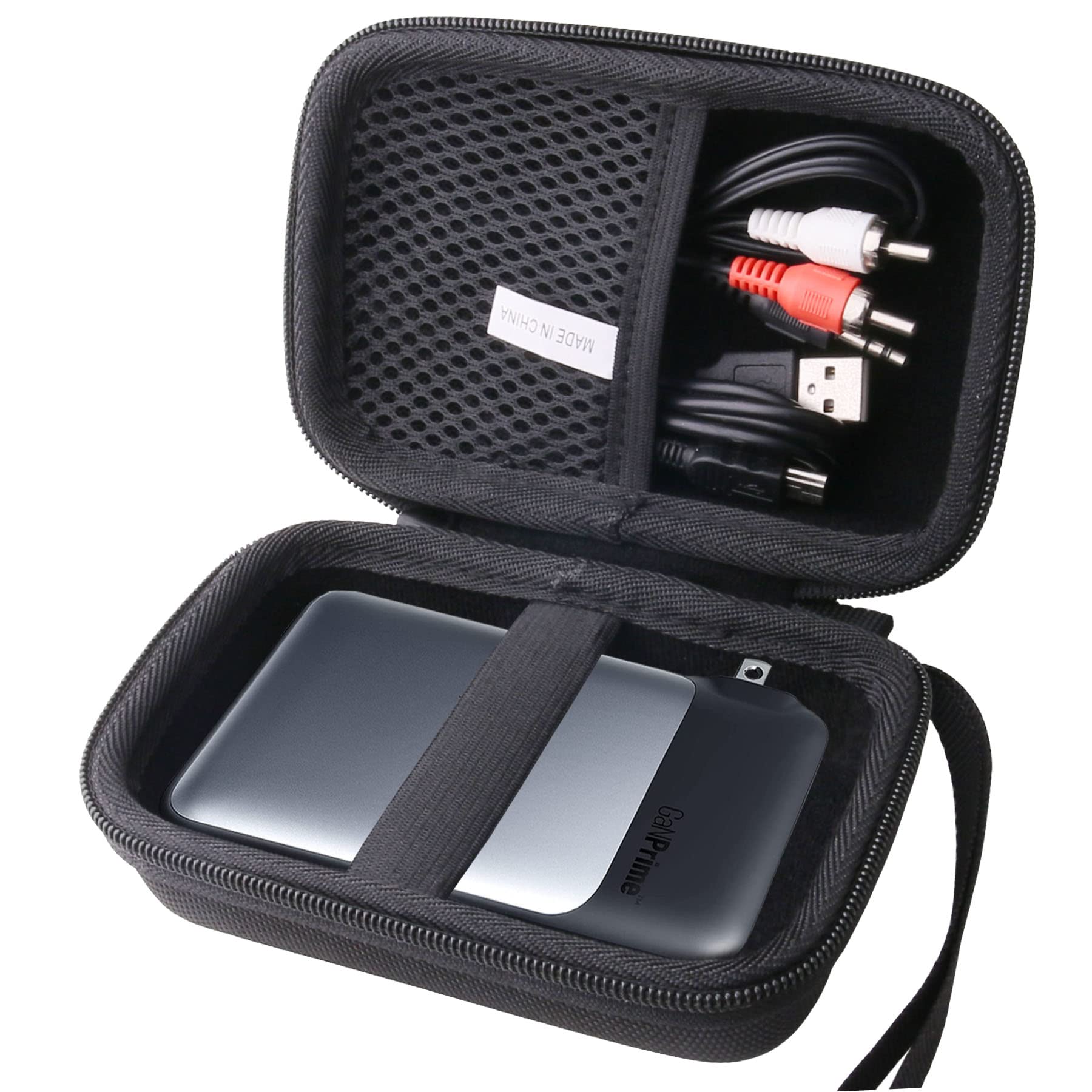 ・WAIYUJP収納ケース互換の Anker 733 Power Bank 65W出力USB充電器 保護 キャリング 収納ケース・材質：耐久性のある高級ハードEVA素材、優れた肌触り、中身の柔らかい保護。・用途：保管保護、汚れ、衝撃、磨耗を...