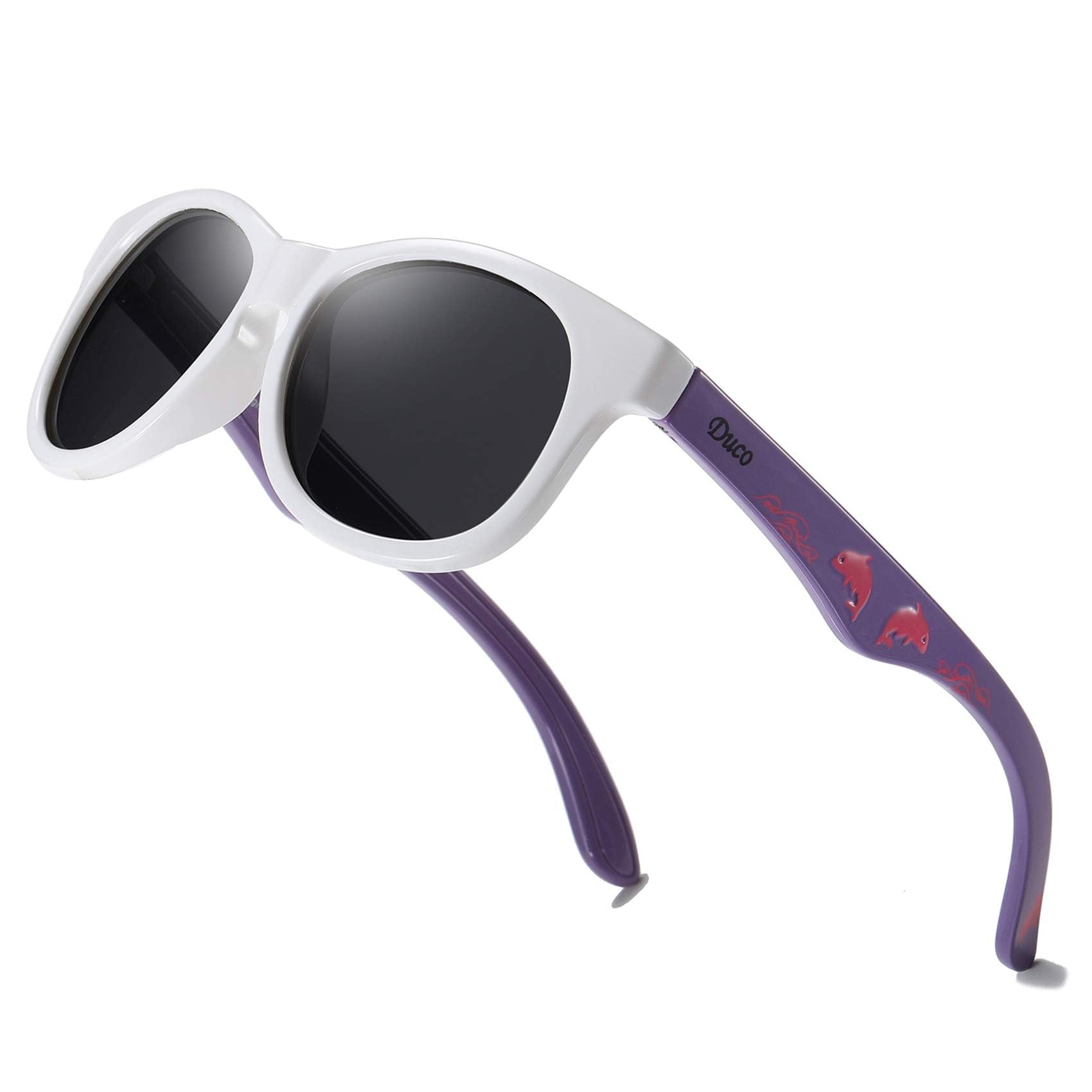 ・【UV400--保護レンズ】 DUCOレンズは有害UVAやUVB射線をカットして大切な子供の目を100％保護できる。子供たちに身周りの美しい世界を思い切り味わわせます！・【偏光サングラス】 偏光レンズがグレアをなくし、眼の疲労を軽減します...