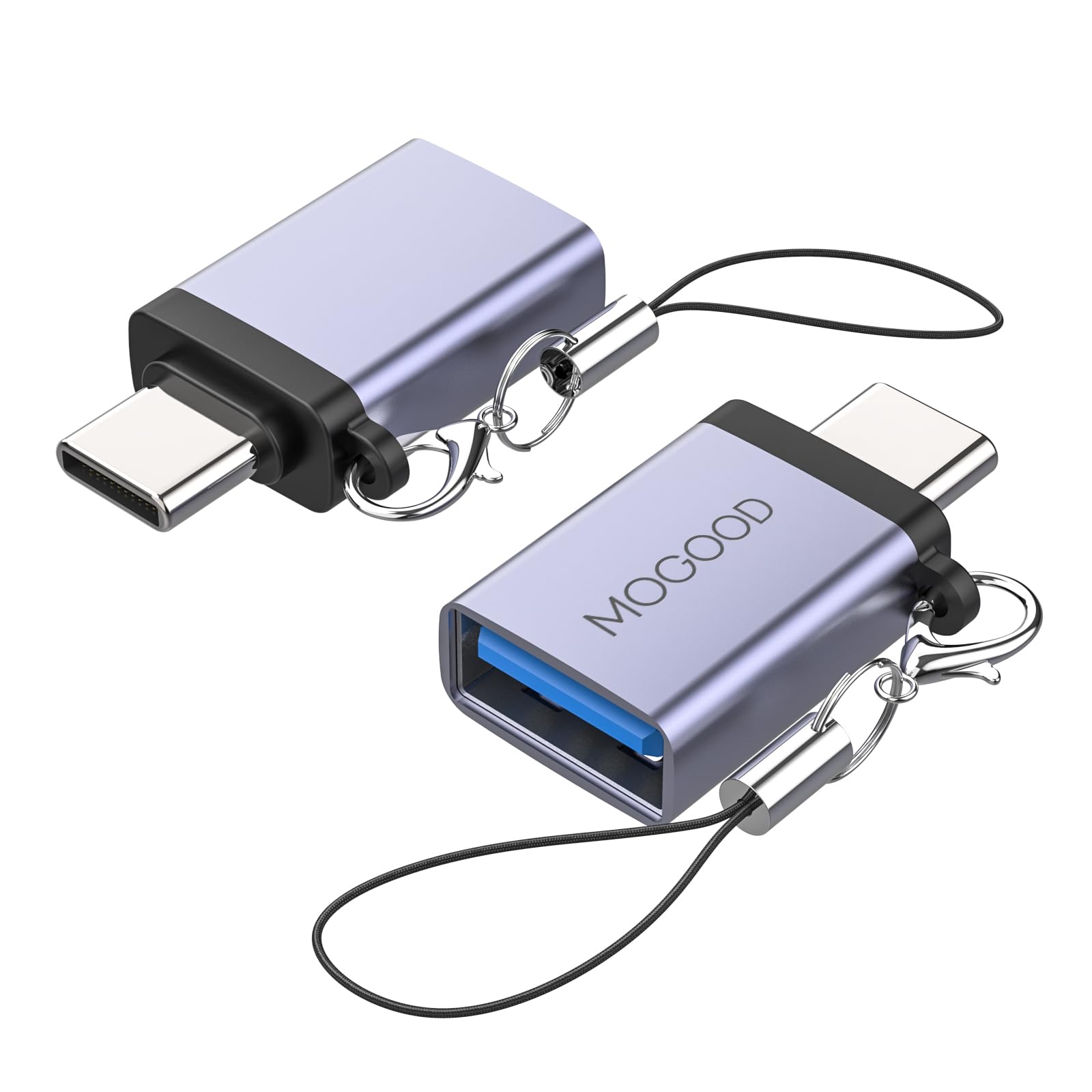 ・【幅広い互換性】このUSB CターンUSBアダプタは、MacBook Pro、Chromebook、Pixelbook、Microsoft Surface Go、Galaxy S20/S21/S/22 Plus、Note 8 9、Pixe...